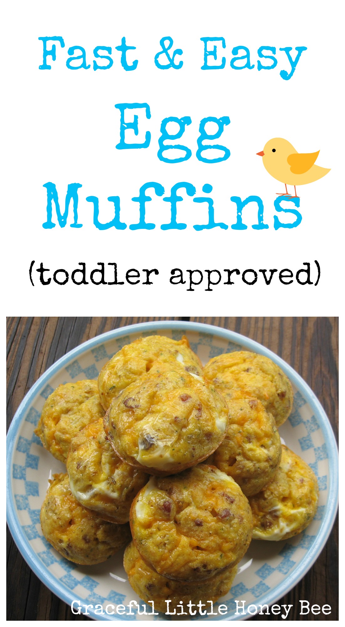 Easy Egg Muffin Recipe (New Video!) - Graceful Little Honey Bee