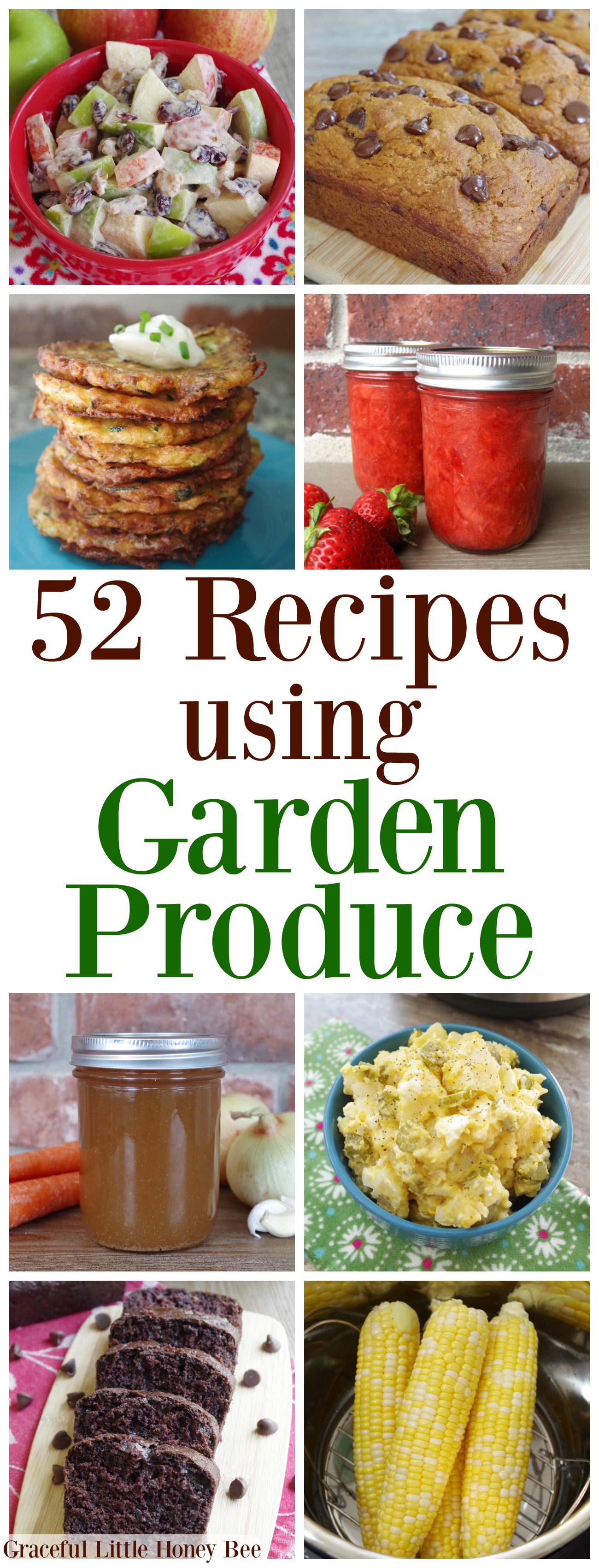 65 Garden-Fresh Recipes To Use up the Harvest - Graceful Little Honey Bee