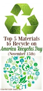 Top 5 Materials to Recycle on America Recycles Day (November 15th ...