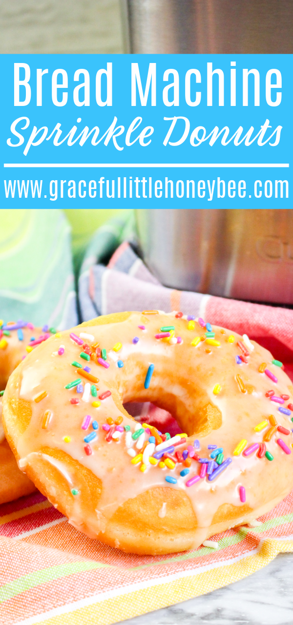 Bread Machine Yeast Donuts - Graceful Little Honey Bee